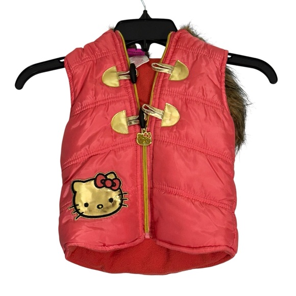 Hello Kitty | Accessories | Hello Kitty Pink Vest For Girls Size 5 ...